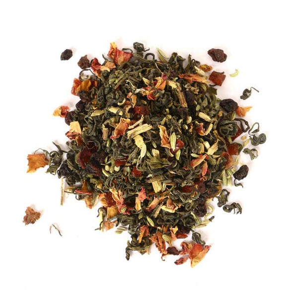Gulkand Paan Loose Leaf Tea – 100g | fresh organic herbal tea