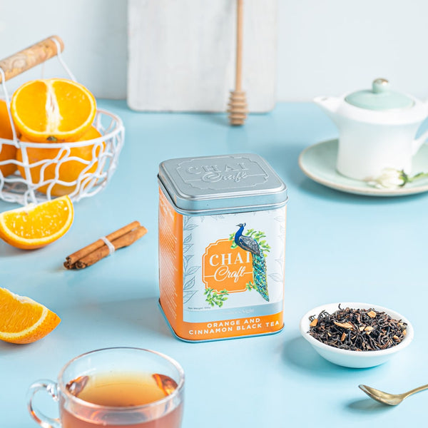 PCOS Tea- Orange and Cinnamon Black Tea Box | fresh organic herbal tea